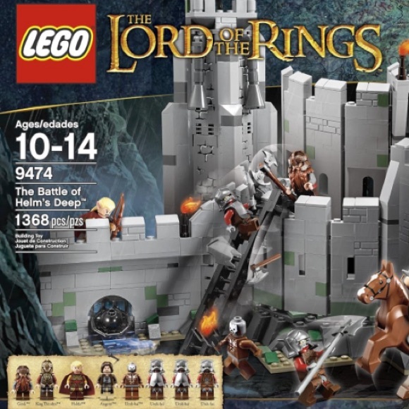 Lego | Games | Lego Lord Of The Ring Lotr 9474 The Battle Of Helms Deep ...